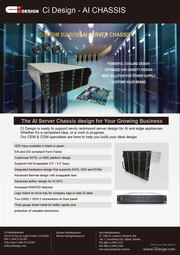 Introducing the all New AI Server Chassis - CI Design